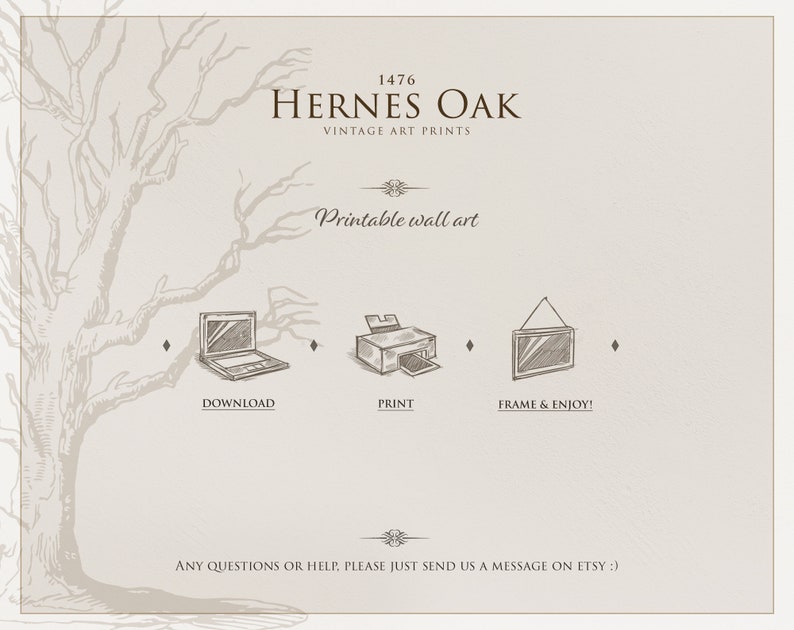 Dark and Moody Christmas Wall Art Print Set Gothic Winter Gallery Wall ...