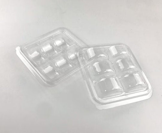 6 Cavities Macaron Clamshell PET - Etsy