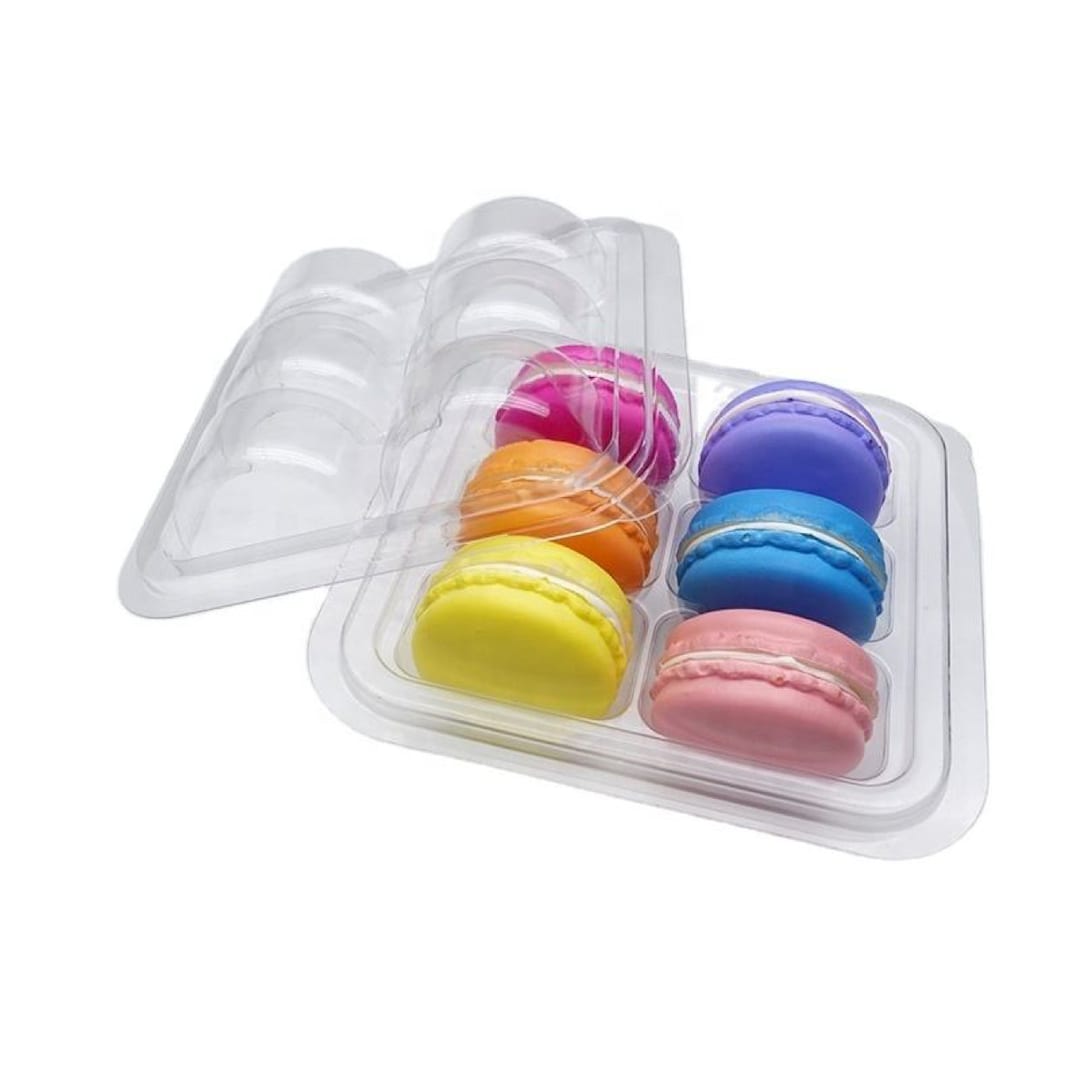 6 Cavities Macaron Clamshell PET - Etsy