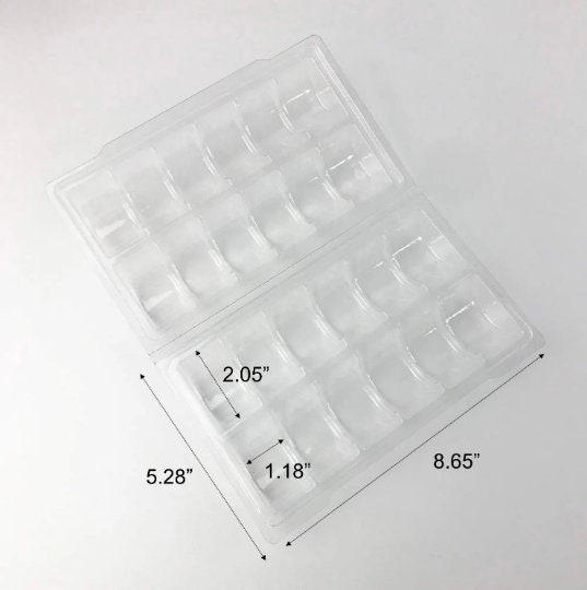 12 Cavities Macaron Clamshell PET Perfect for Macaron Ice Cream or Ice ...