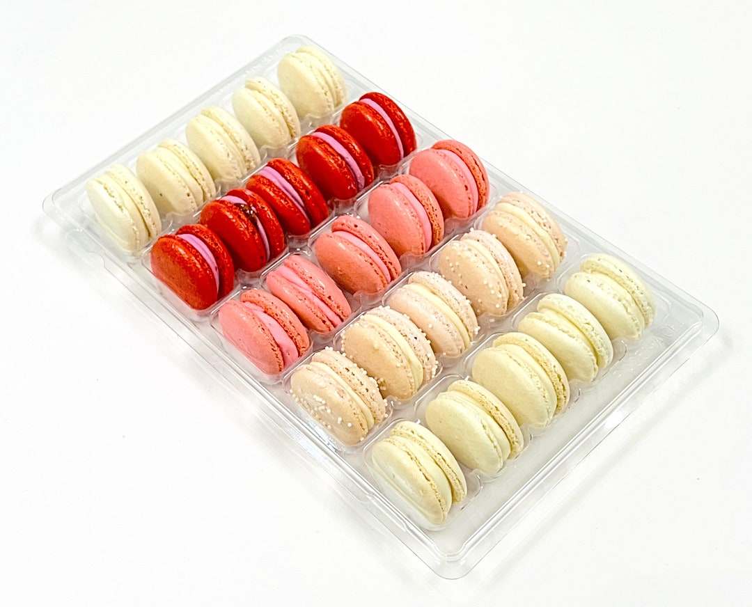 25 Cavities Macaron Clamshell PET (macarons Are Not Included) - Etsy