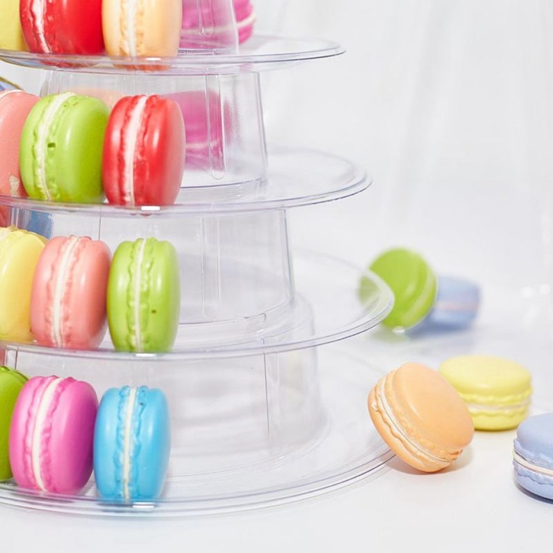 6 Tier Macaron Tower Adjustable and Reusable - Etsy