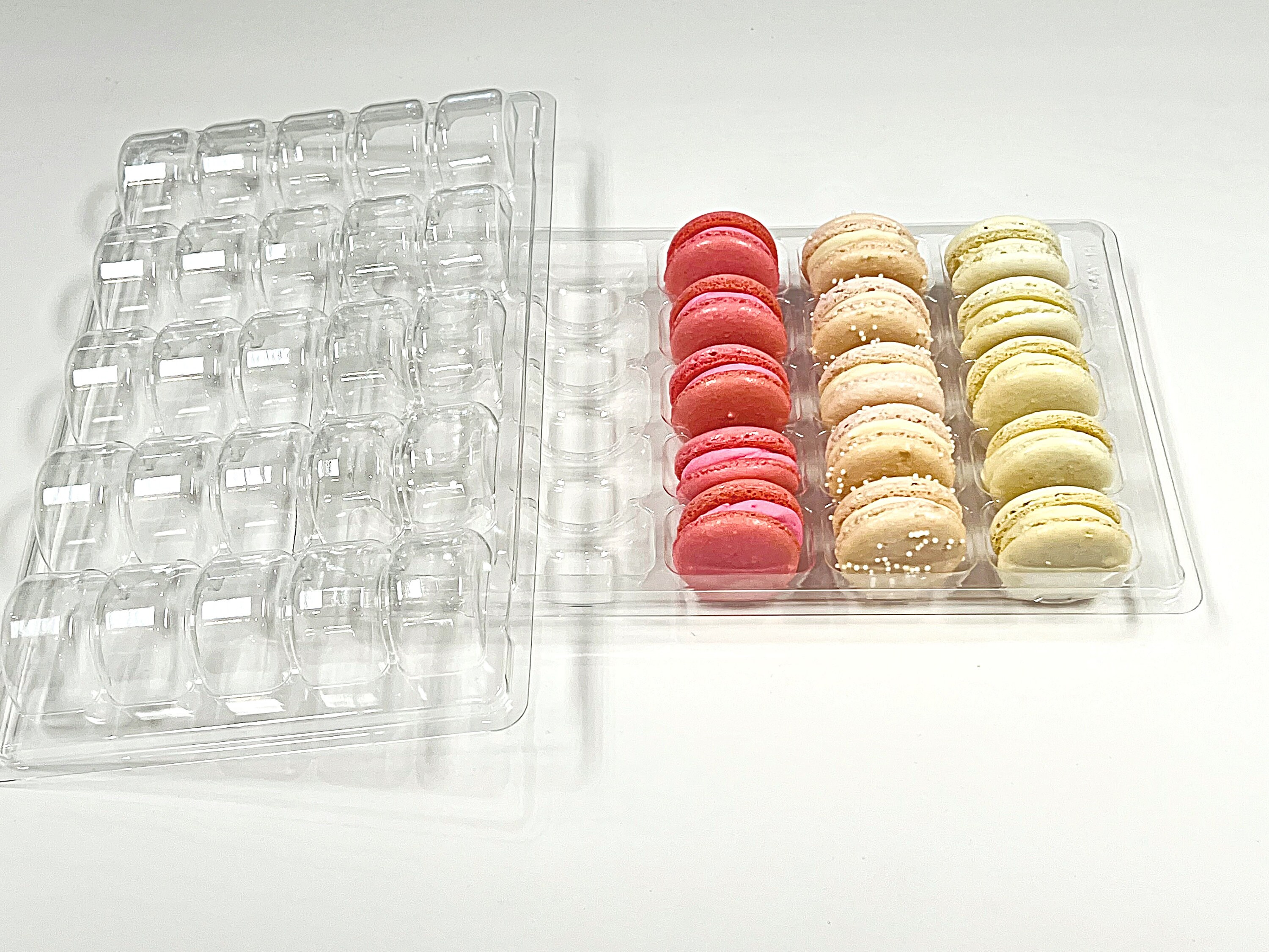 25 Cavities Macaron Clamshell PET (macarons Are Not Included) - Etsy