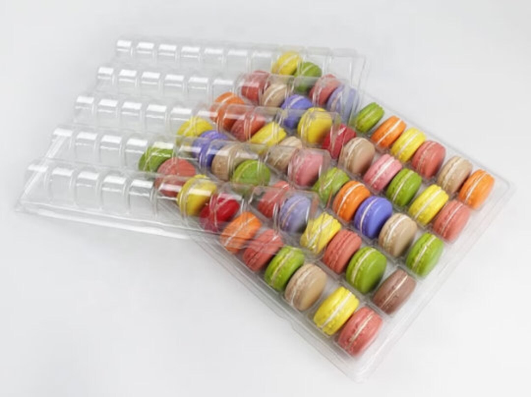 50 Cavities Macaron Clamshell PET - Etsy