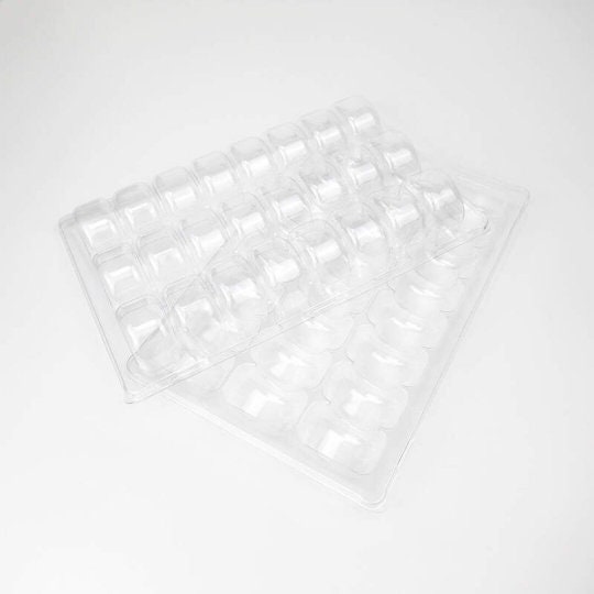 24 Cavities Macaron Clamshell PET - Etsy