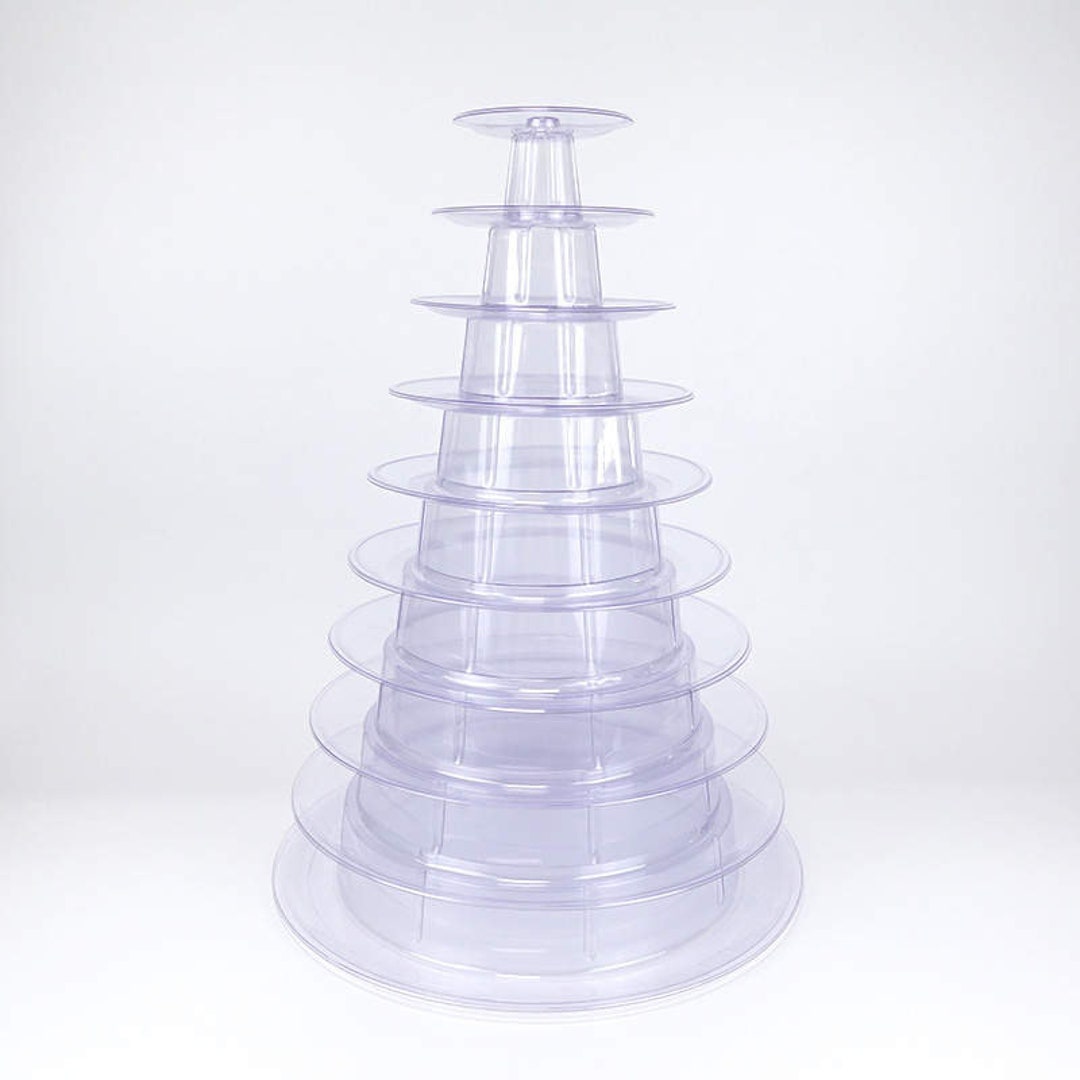 10 Tier Macaron Tower | Adjustable and Reusable - Etsy