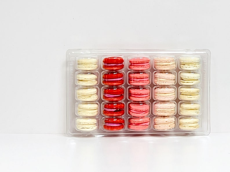 25 Cavities Macaron Clamshell PET (macarons Are Not Included) - Etsy