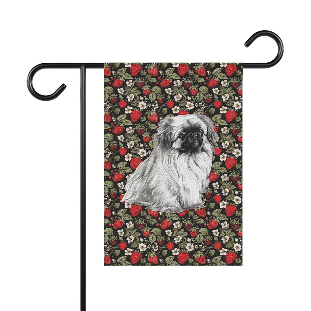 Pekingese Garden & House Banner, Pekingese Owner Gardener Gift, Yard ...