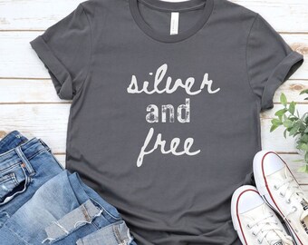 Choose Greytness, Grey Hair Shirt, Getting Old Gift, Going Gray, Funny ...
