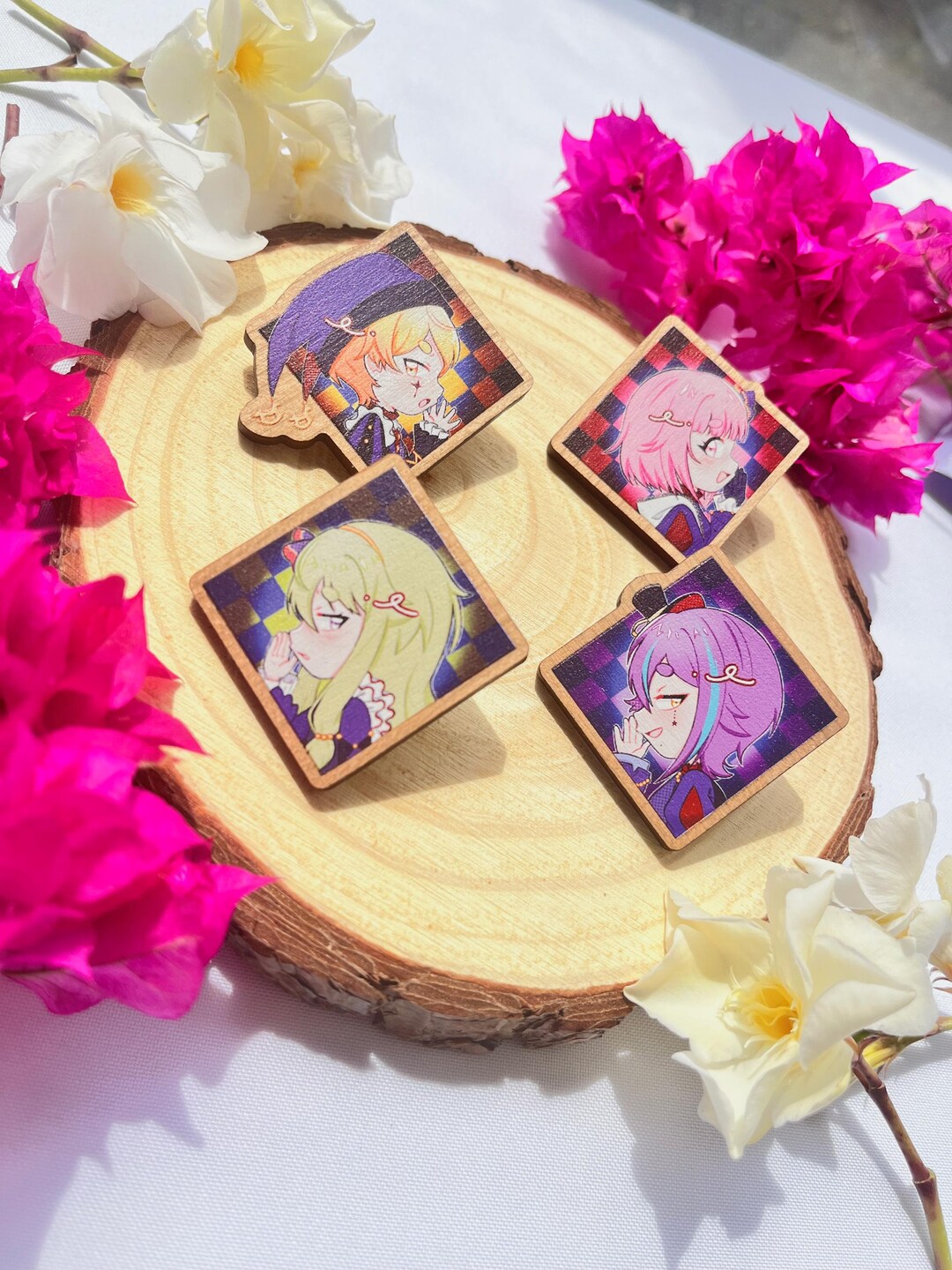 Project Sekai Colorful Stage Wooden Pins / Mr. Showtime Set ...