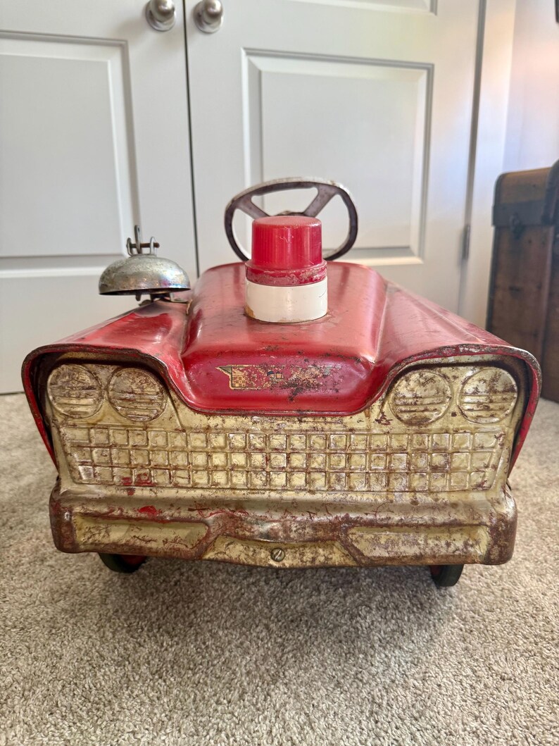Vintage Murray Fire Chief Pedal Car - Etsy