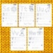 English & Portuguese Alphabet Tracing Worksheets: Preschool Handwriting ...