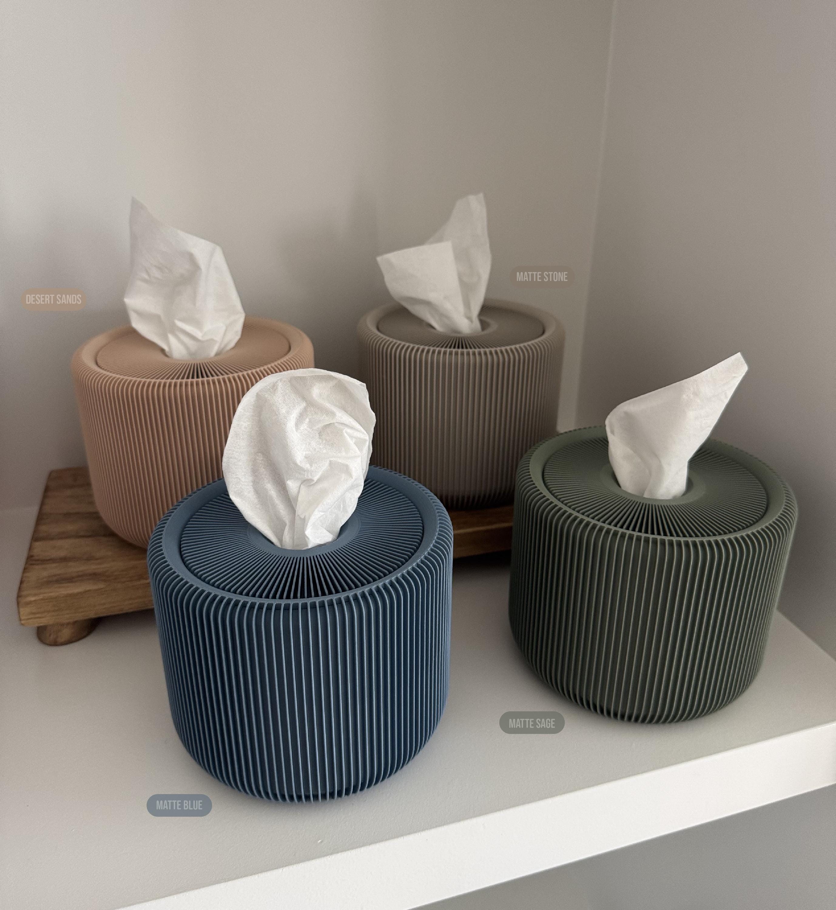 Round kleenex boxes store