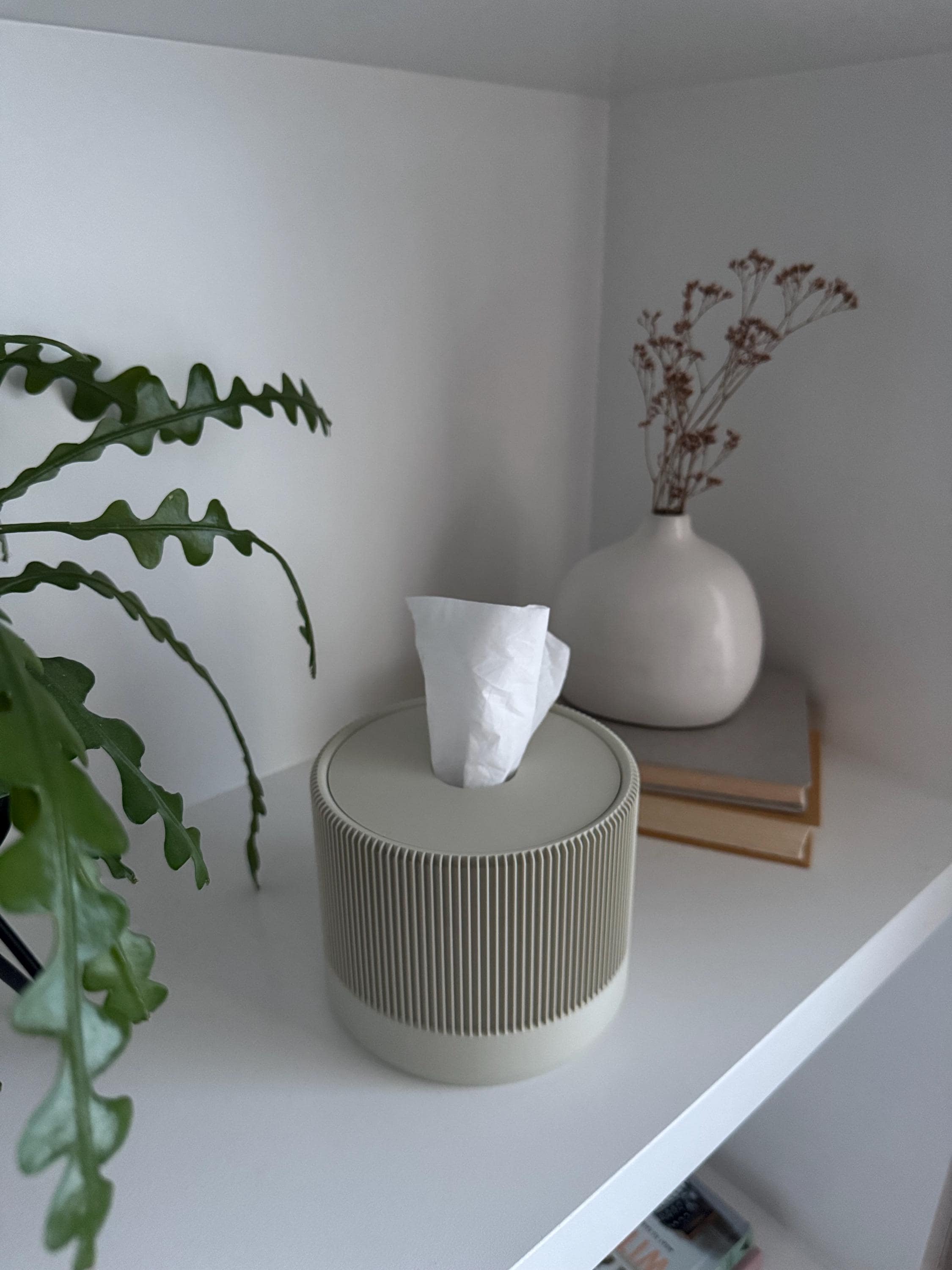 Square & Rectangular Tissue Box Cover Replacement | Minimalist Round ...