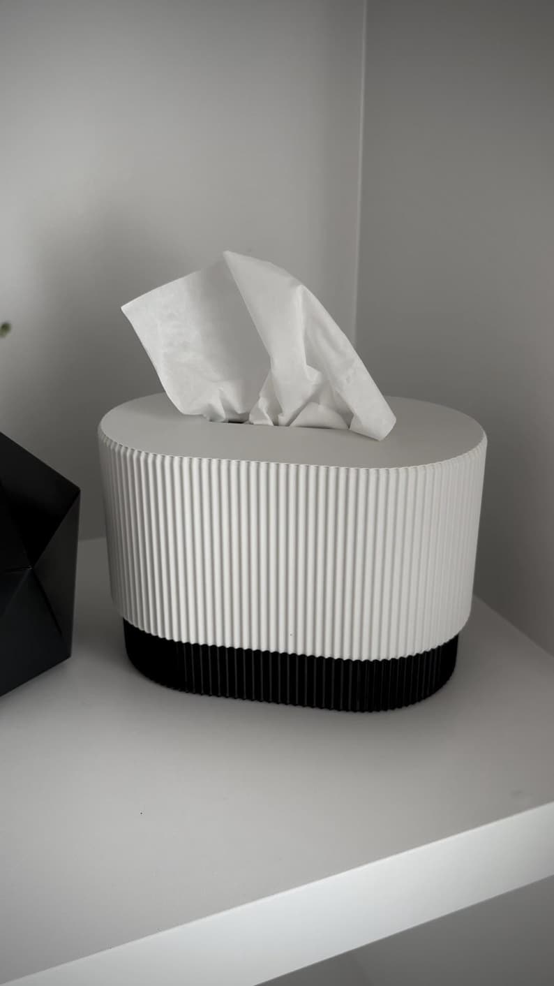 Square & Rectangular Tissue Box Cover Replacement | Minimalist Capsule ...