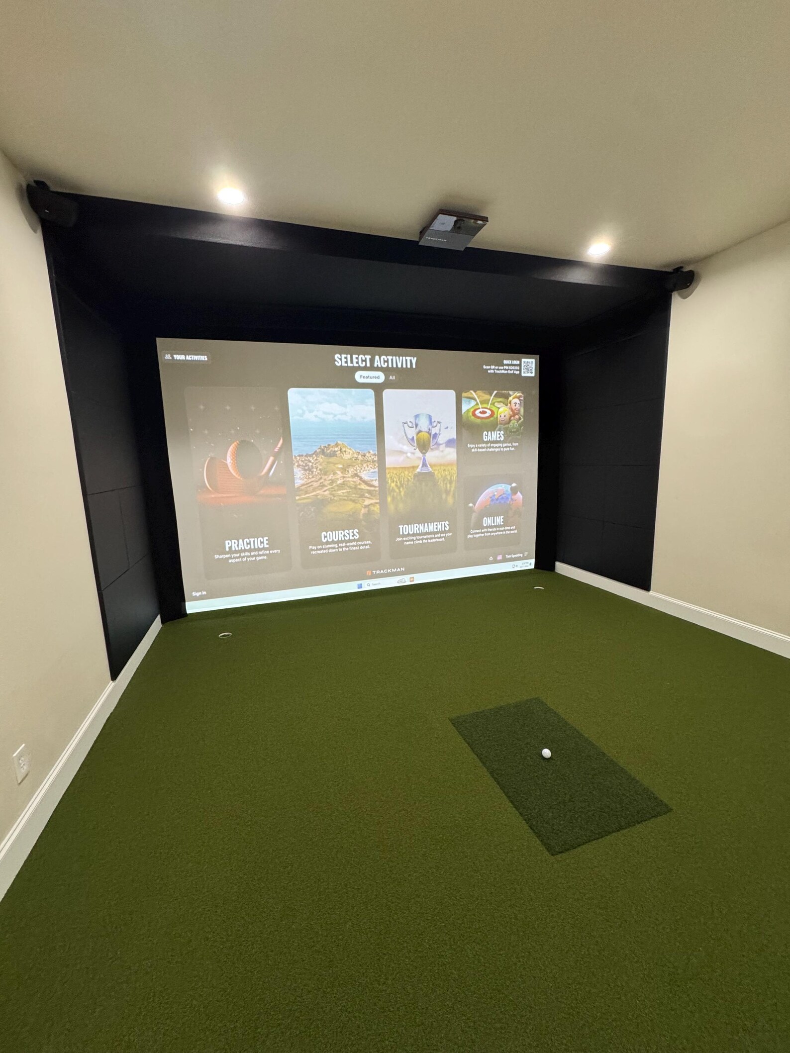 Golf Simulator Design and Consulting - Etsy