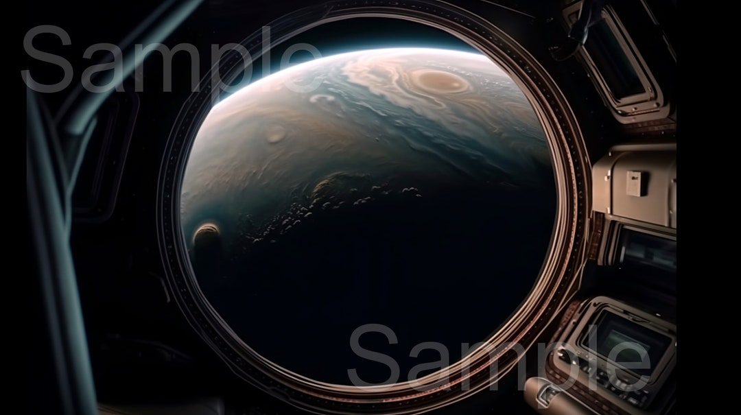Jupiter Virtual Background Image for Zoom Meetings Microsoft - Etsy