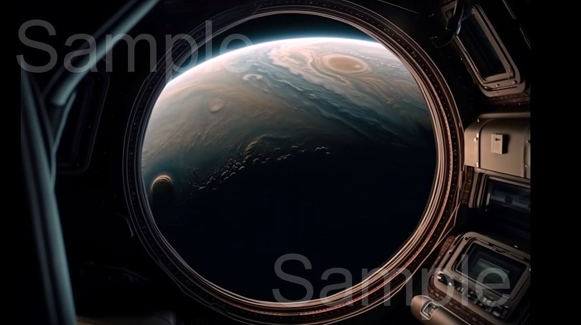 Jupiter Virtual Background Image for Zoom Meetings Microsoft - Etsy