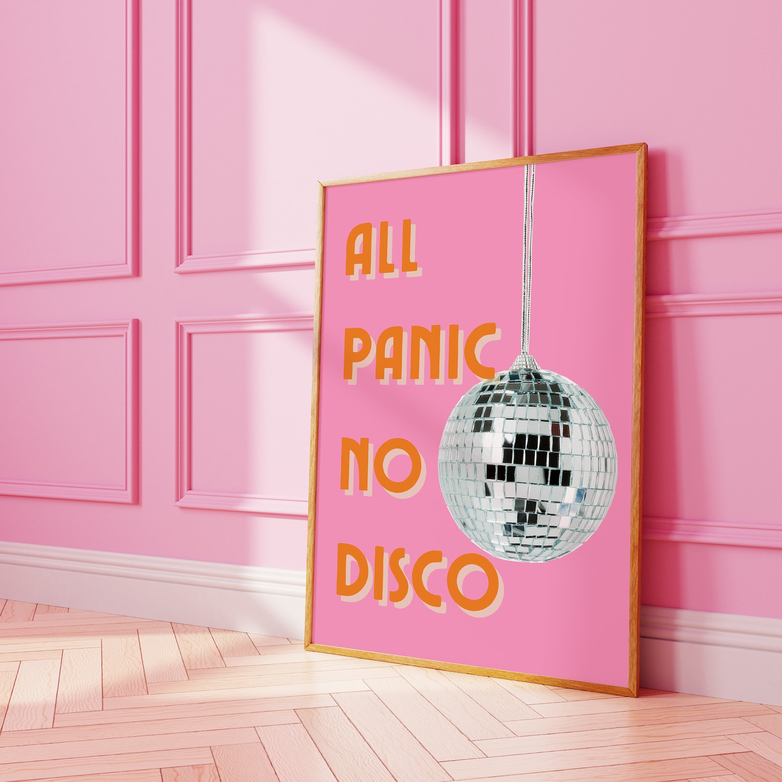 All Panic No Disco Maximalism Decor Typography Art Disco Cowgirl Girly ...