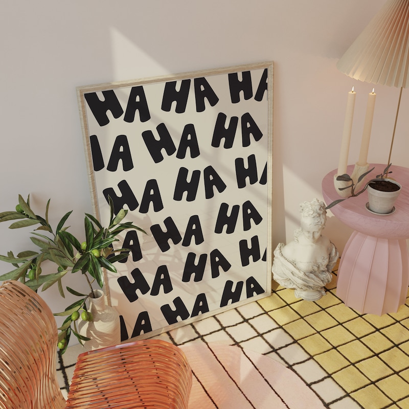 Black Typography - Etsy