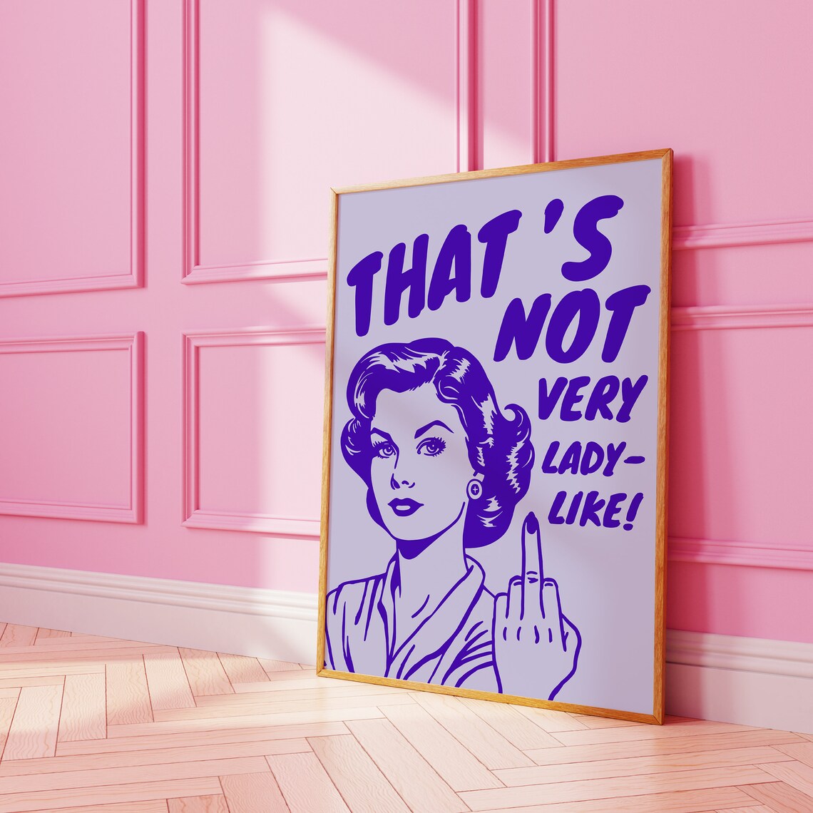Feminist Gallery Wall Set of 6 Girly Posters Cute Room - Etsy