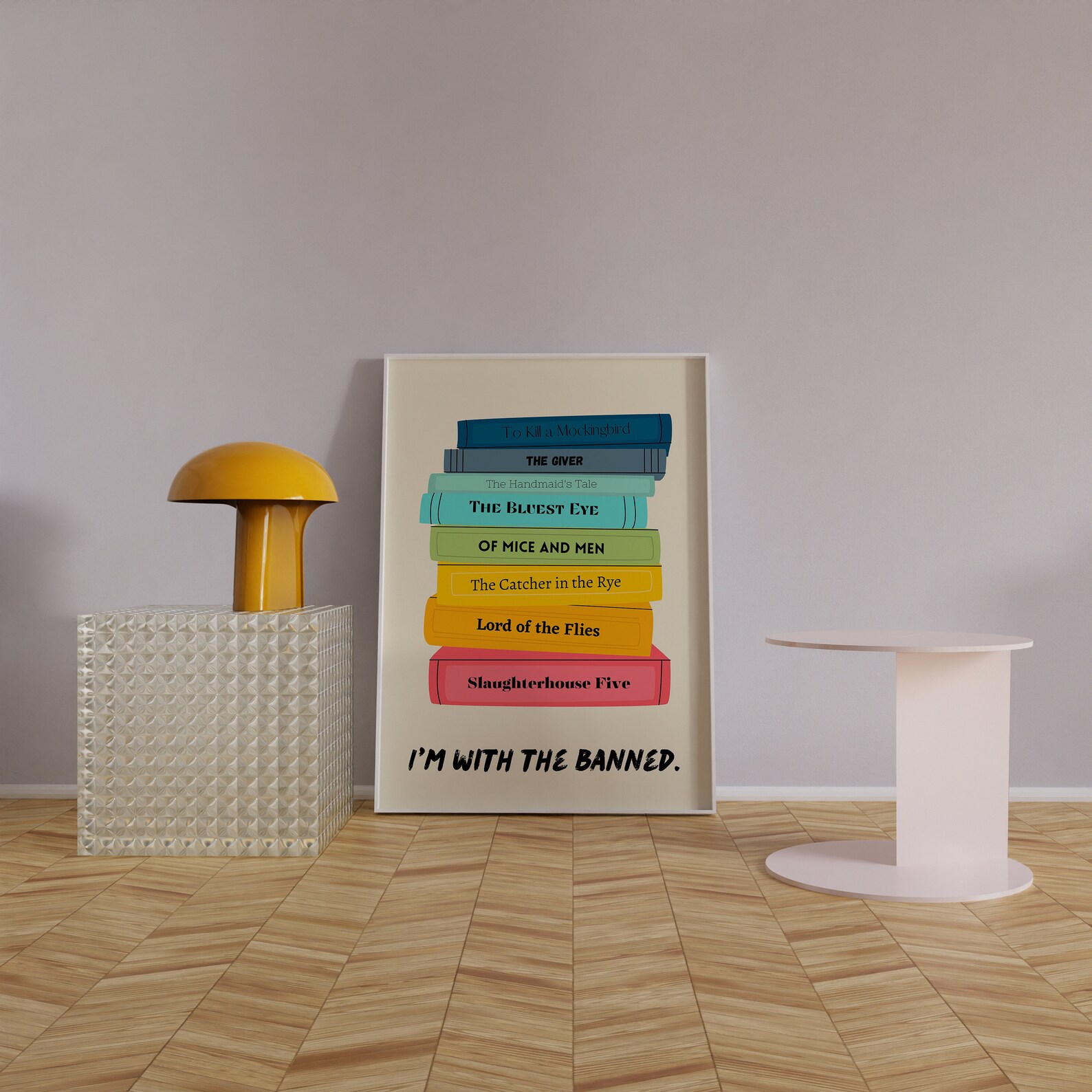 I'm With the Banned Banned Books Poster I Read Banned Books Classroom ...