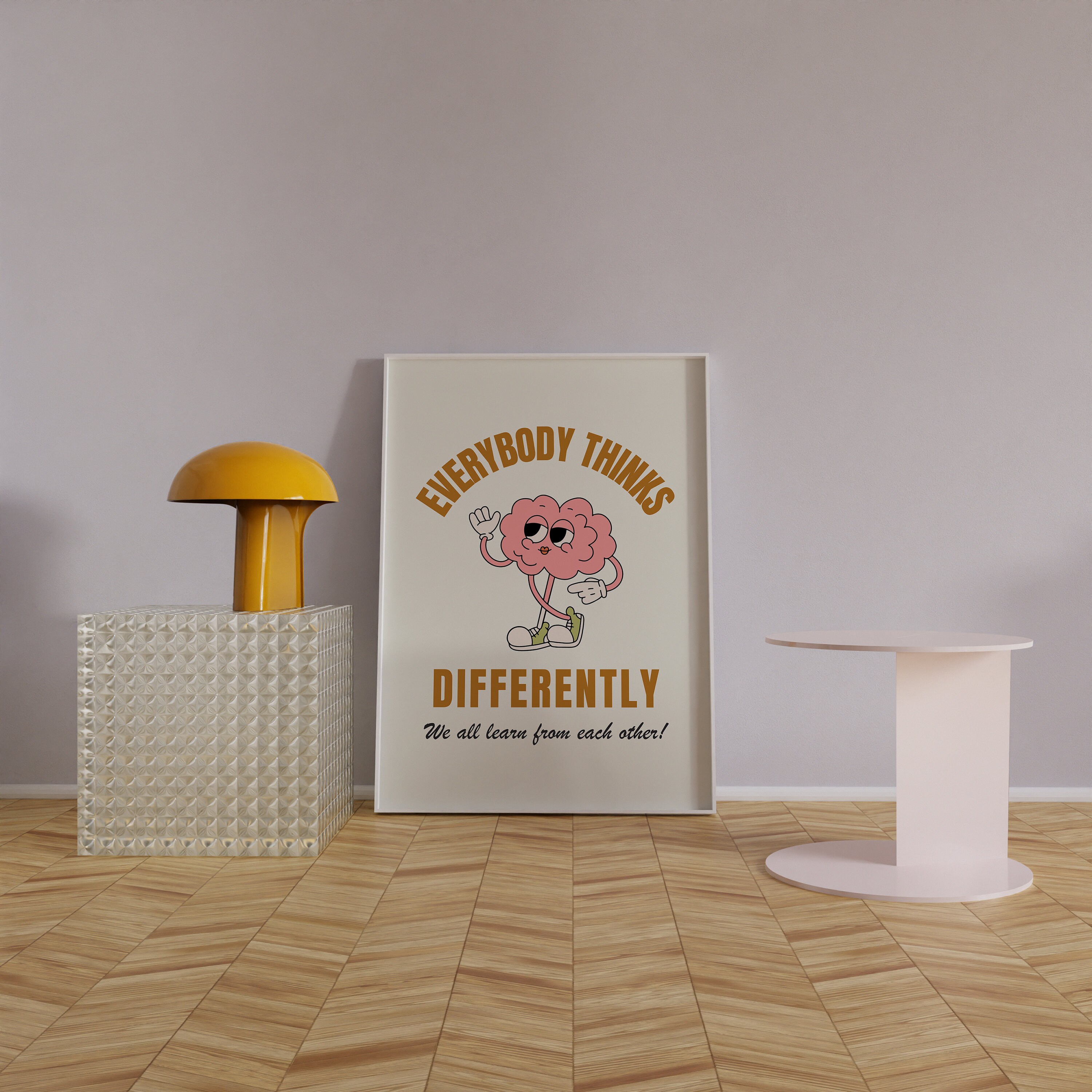 Classroom Print, Inspirational Poster, Typography Art, Vintage Cartoon ...