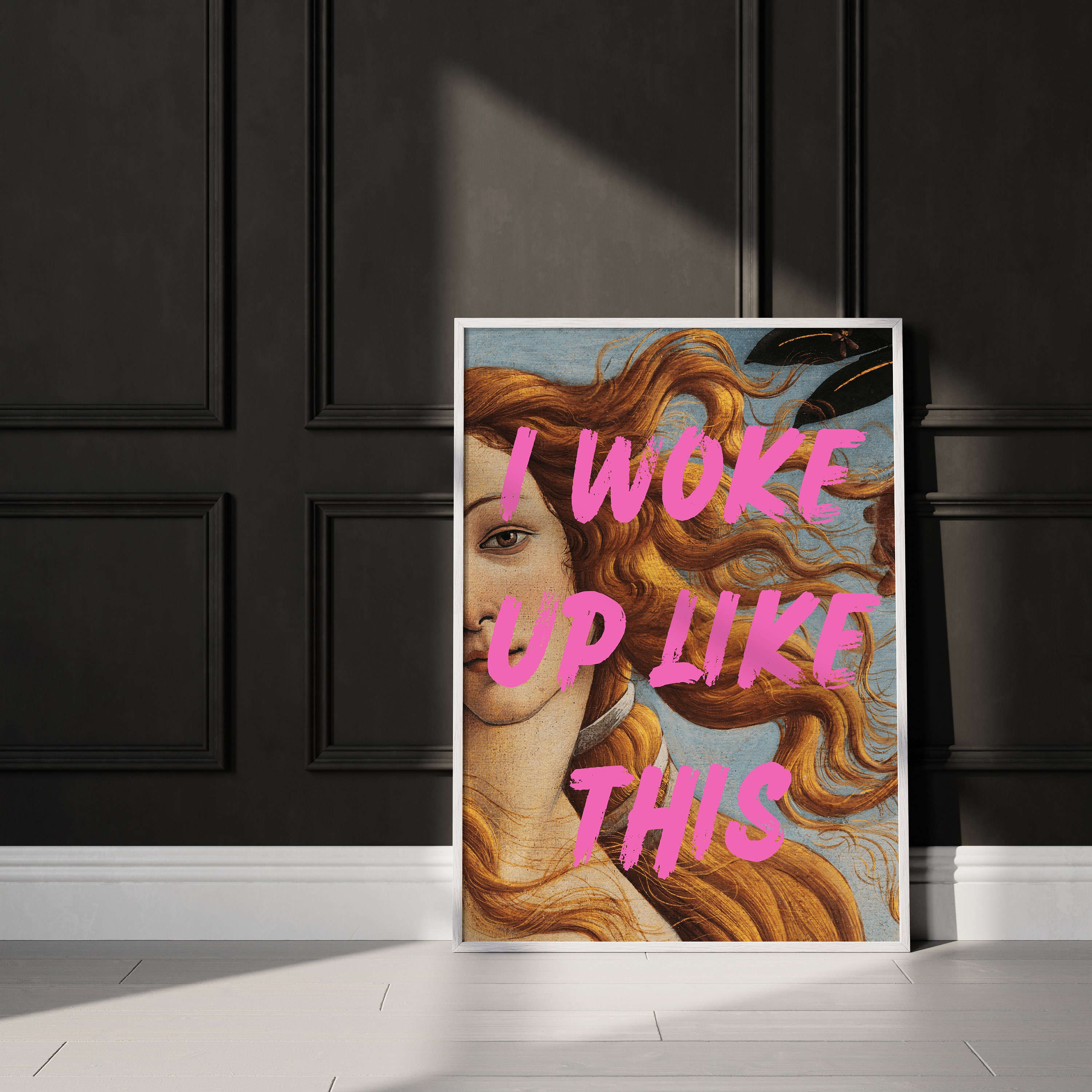 Altered Portrait Art Poster Set of 12 Maximalist (Instant Download) - Etsy