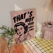 That's Not Very Lady Like Print, Retro Feminist Art, Funny Typography ...