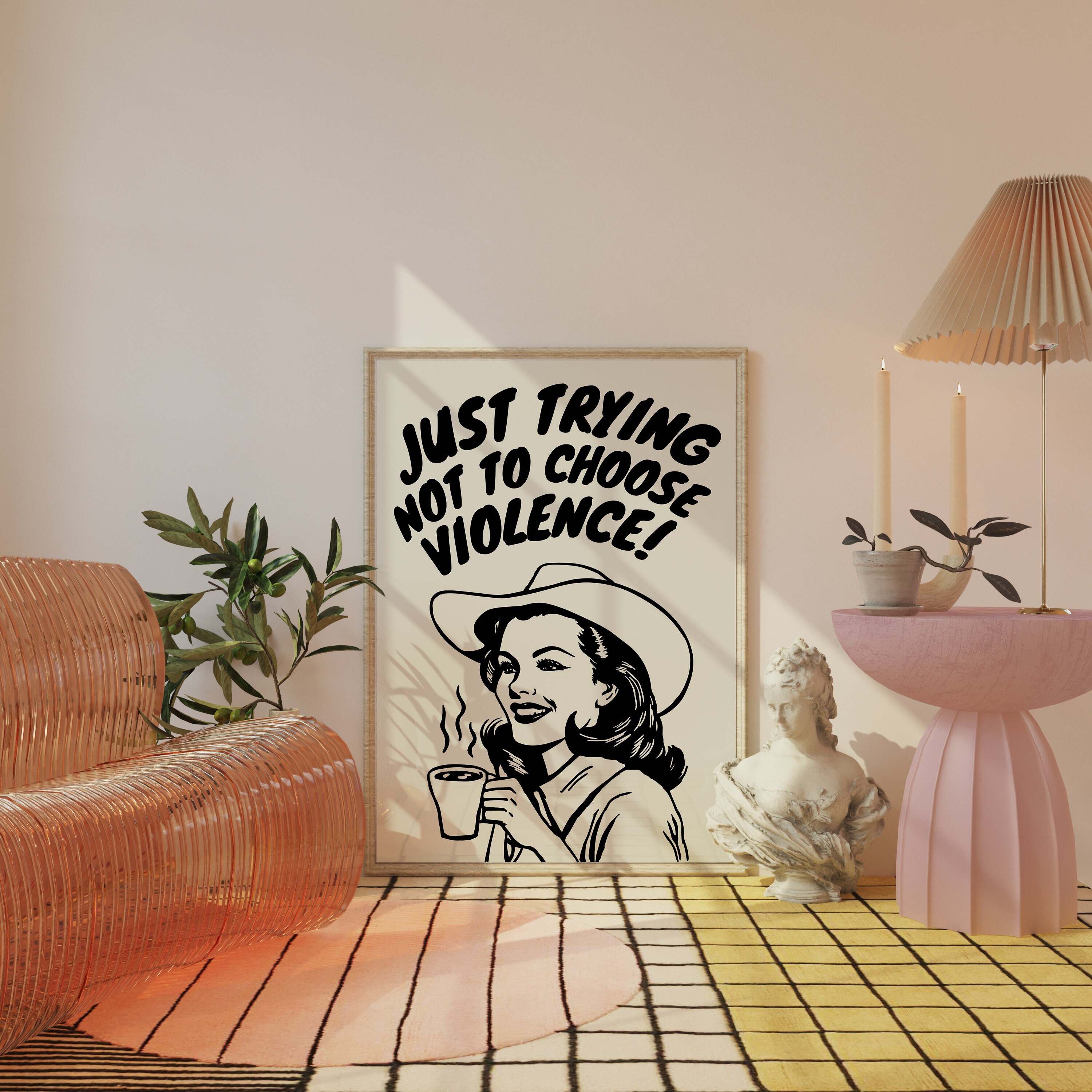 Retro Cowgirl Print, Coastal Cowgirl, Feminist Quotes, Girly Posters ...