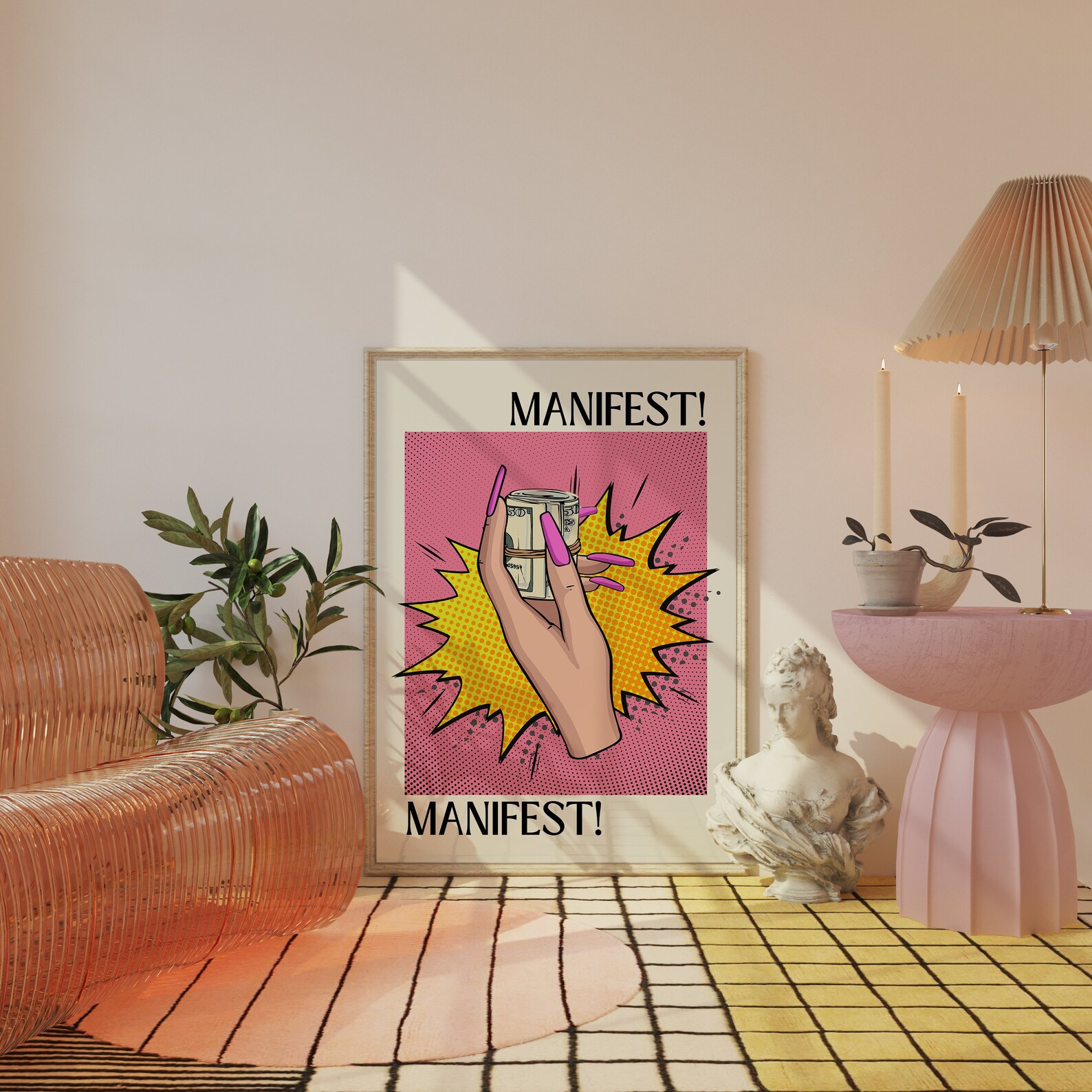 Manifest Print, Indie Room Decor, Comic Art Print, College Dorm Decor ...