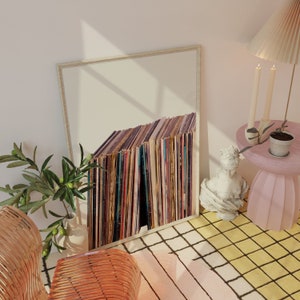 Vinyl Record Art Prints - Set of 6 - Music Wall Posters - Records Shelf ...