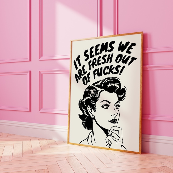 Cute Funny Room Posters - Etsy