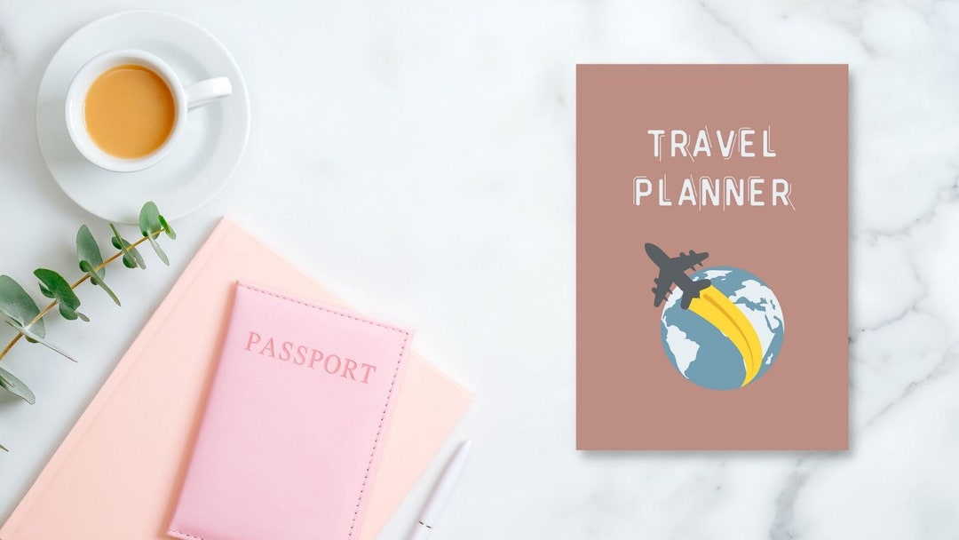 Editable Travel Itinerary Template Vacation Planner Instant - Etsy