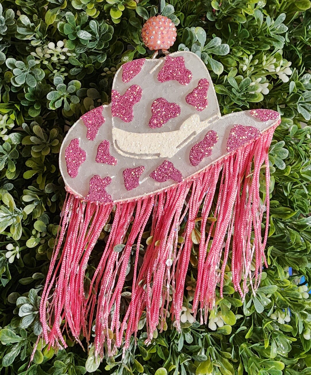 Cow Girl Hat, Fringe, Country Hat, Country Freshies, Cow Print ...