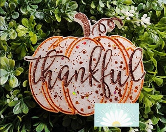 Pumpkin Thankful Car Freshie Cute Car Decor - Etsy