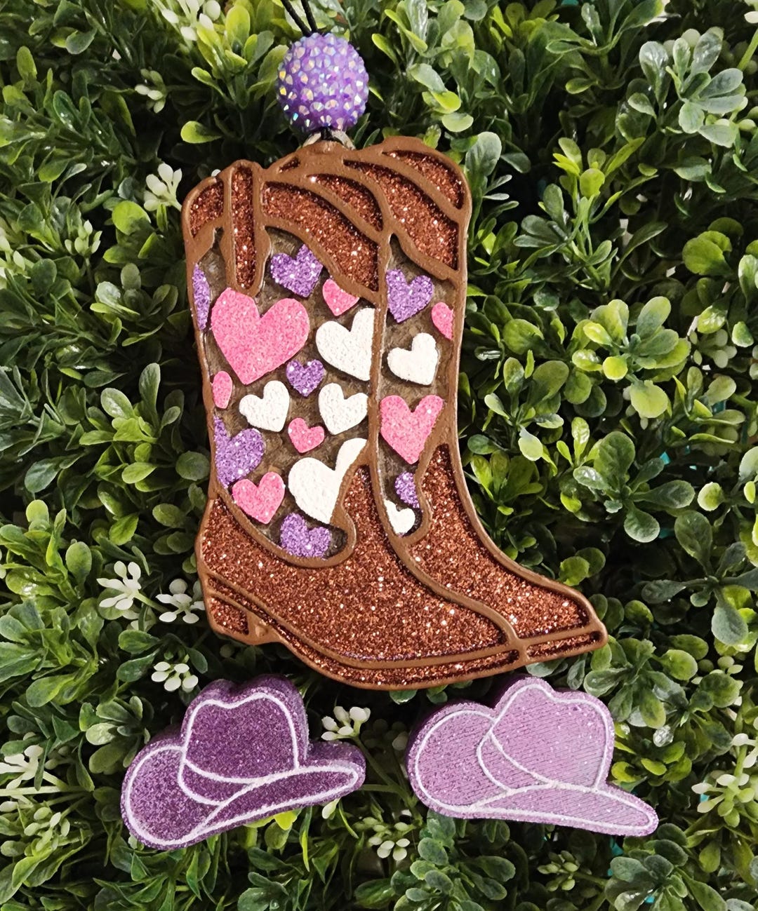 Heart Boot Freshie, Boots, Valentines Freshy, Vday, Western Freshies ...