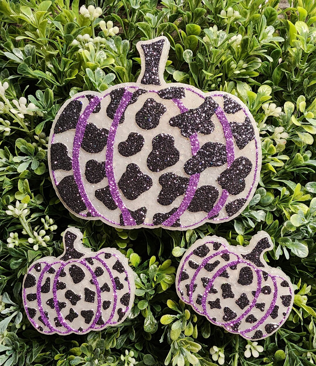 Cow Print Freshie, Cow Print Pumpkin, Cow Love, Pumpkin Patch ...