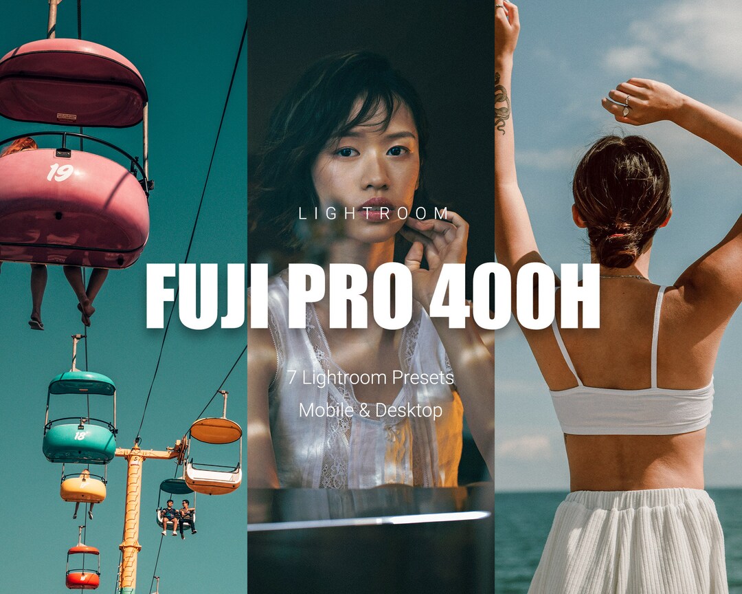 Fujifilm PRO 400H Lightroom Presets - Mobile and Desktop - Etsy