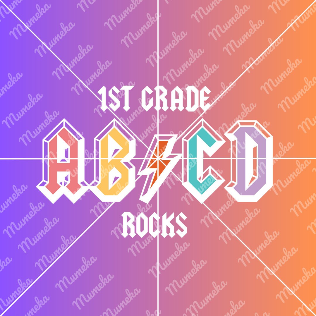 ABCD Rock the Test Svg Abcd Teacher Svg Test Day Svg School - Etsy