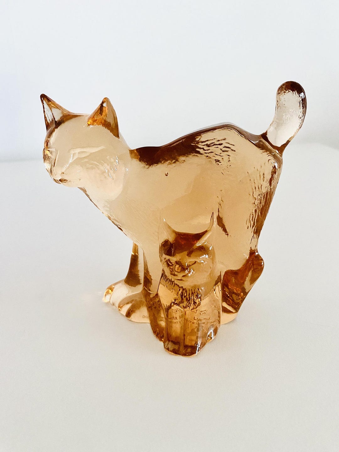 Paul Hoff WWF Limited Edition Lynx Glass Figurine Circa 1970s Vintage ...