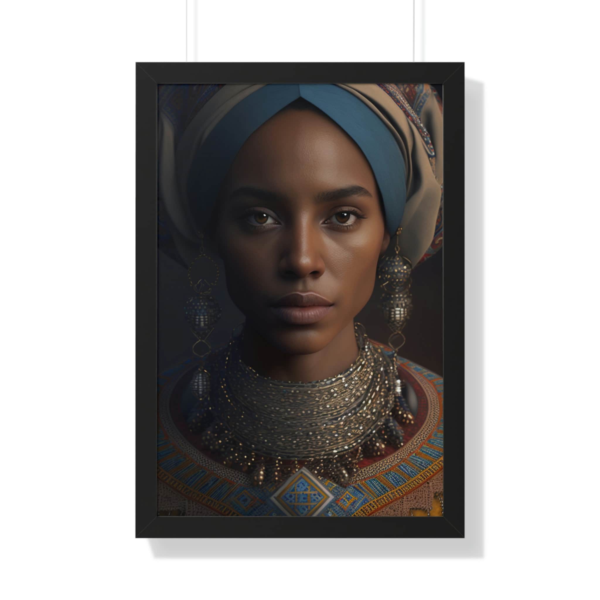 Portrait of Moorish Woman Queen World History, Black History - Etsy