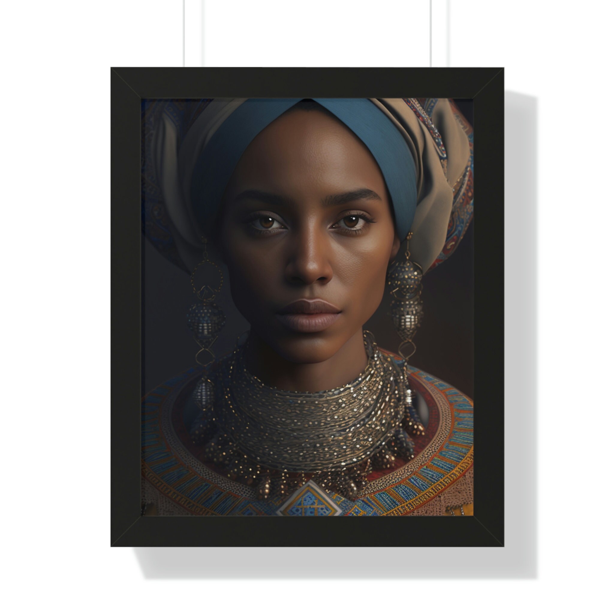 Portrait of Moorish Woman Queen World History, Black History - Etsy