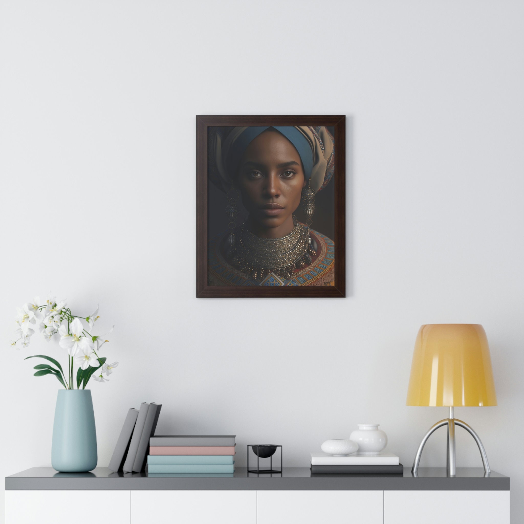 Portrait of Moorish Woman Queen World History, Black History - Etsy