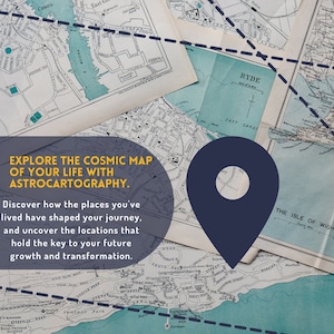 Astrocartography Reading: Relocation Astrology Report - Etsy