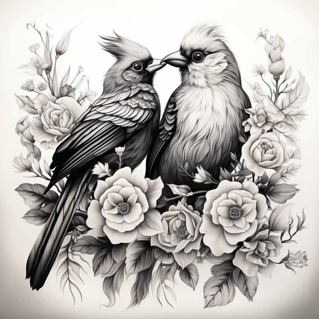 Valentine's Day Coloring Pages art Instant Download Digital AI Artwork ...