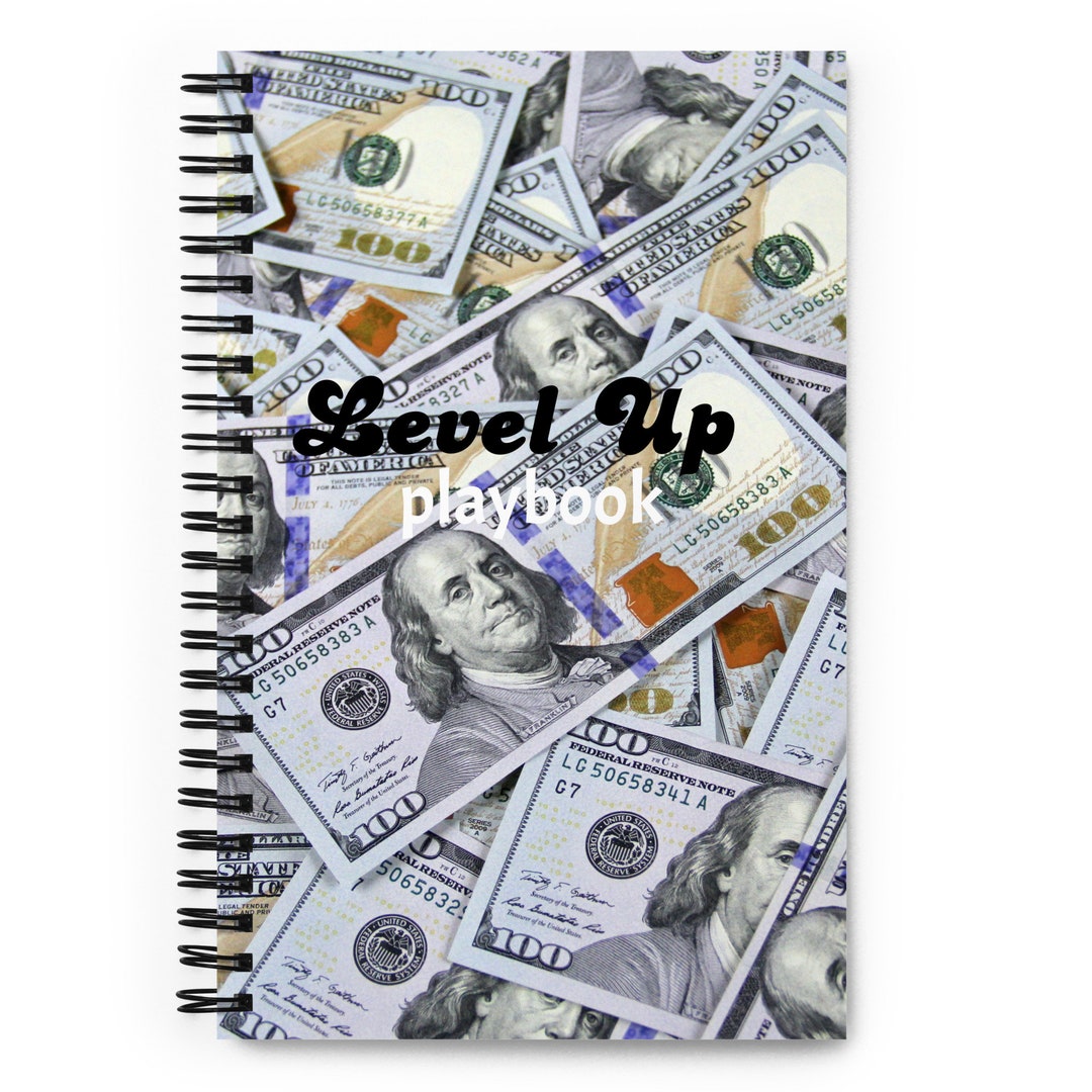 Level up Playbook: Spiral Notebook - Etsy