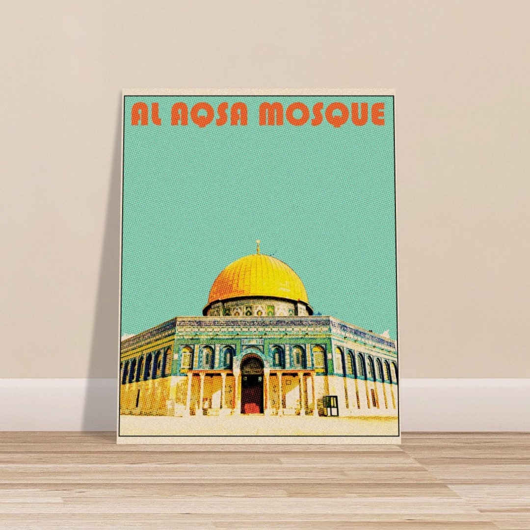 Al-aqsa Mosque Mural: A Symbol of Cultural Beauty and Spiritual Majesty ...