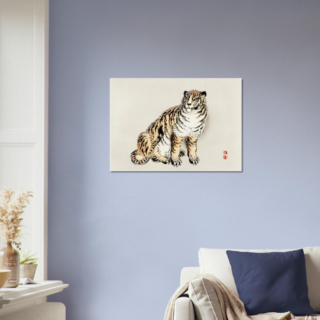 Japanese Elegance of the Wildlife Poster: Vintage Charm and Closeness ...