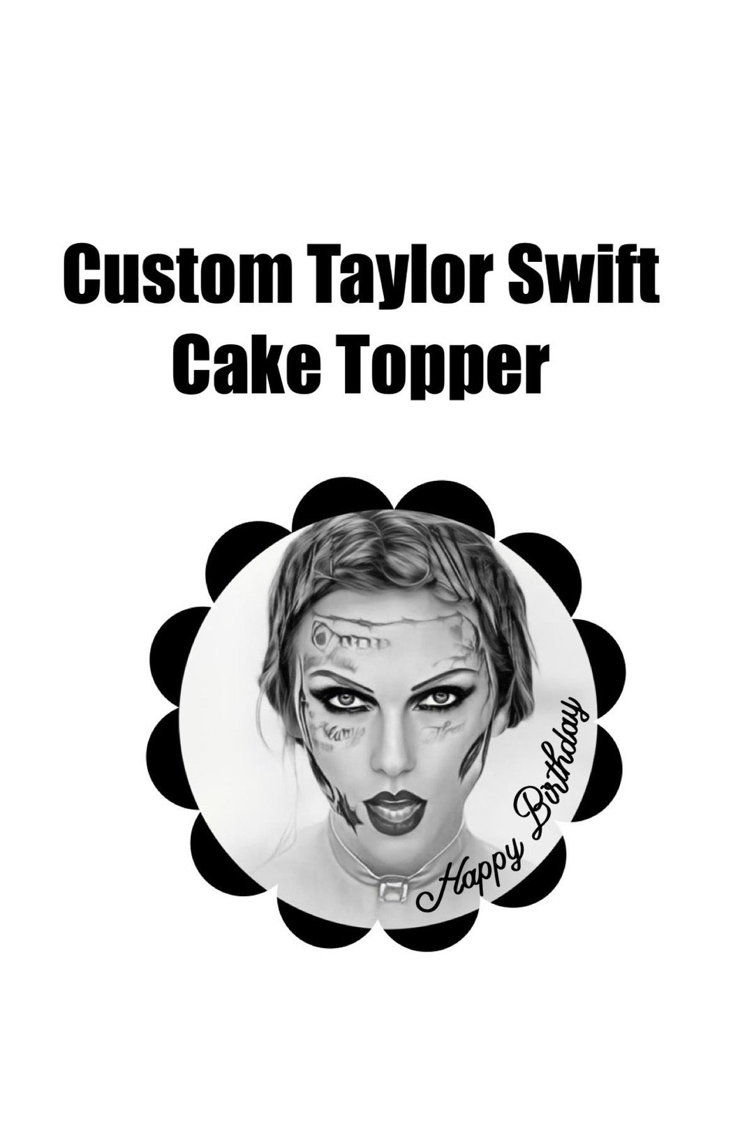 Taylor Swift Cake Toppers ,swiftie Cake Toppers , Can Be Customize Cake ...